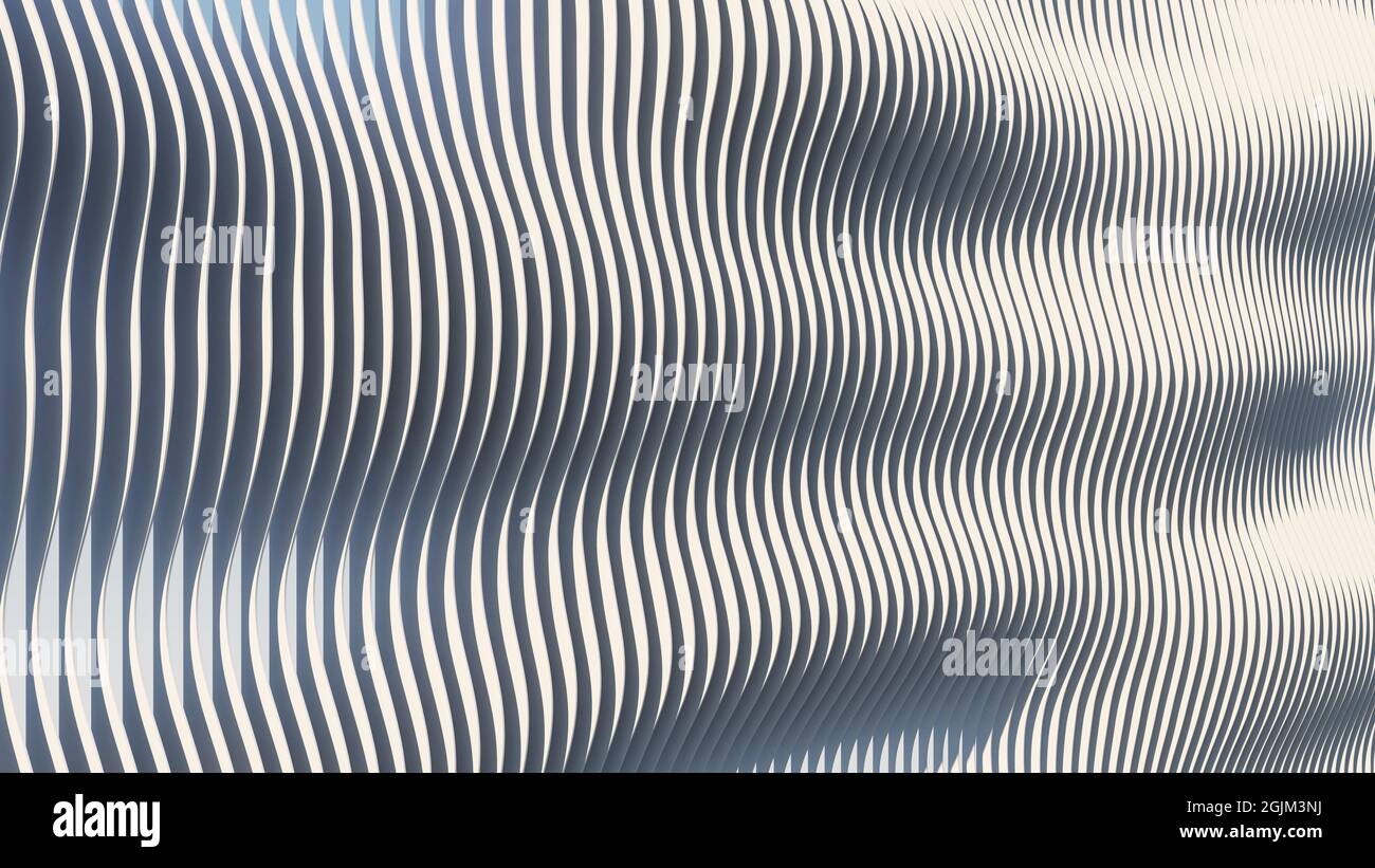 Undulating vertical stripes hi-res stock photography and images - Alamy