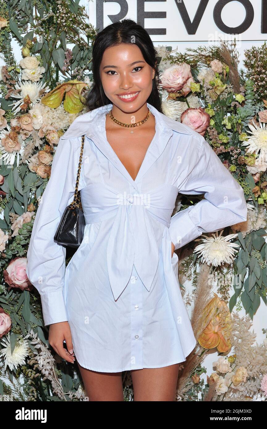 New York, USA. 09th Sep, 2021. Marissa Ren attends the Revolve Gallery fashion experience ...