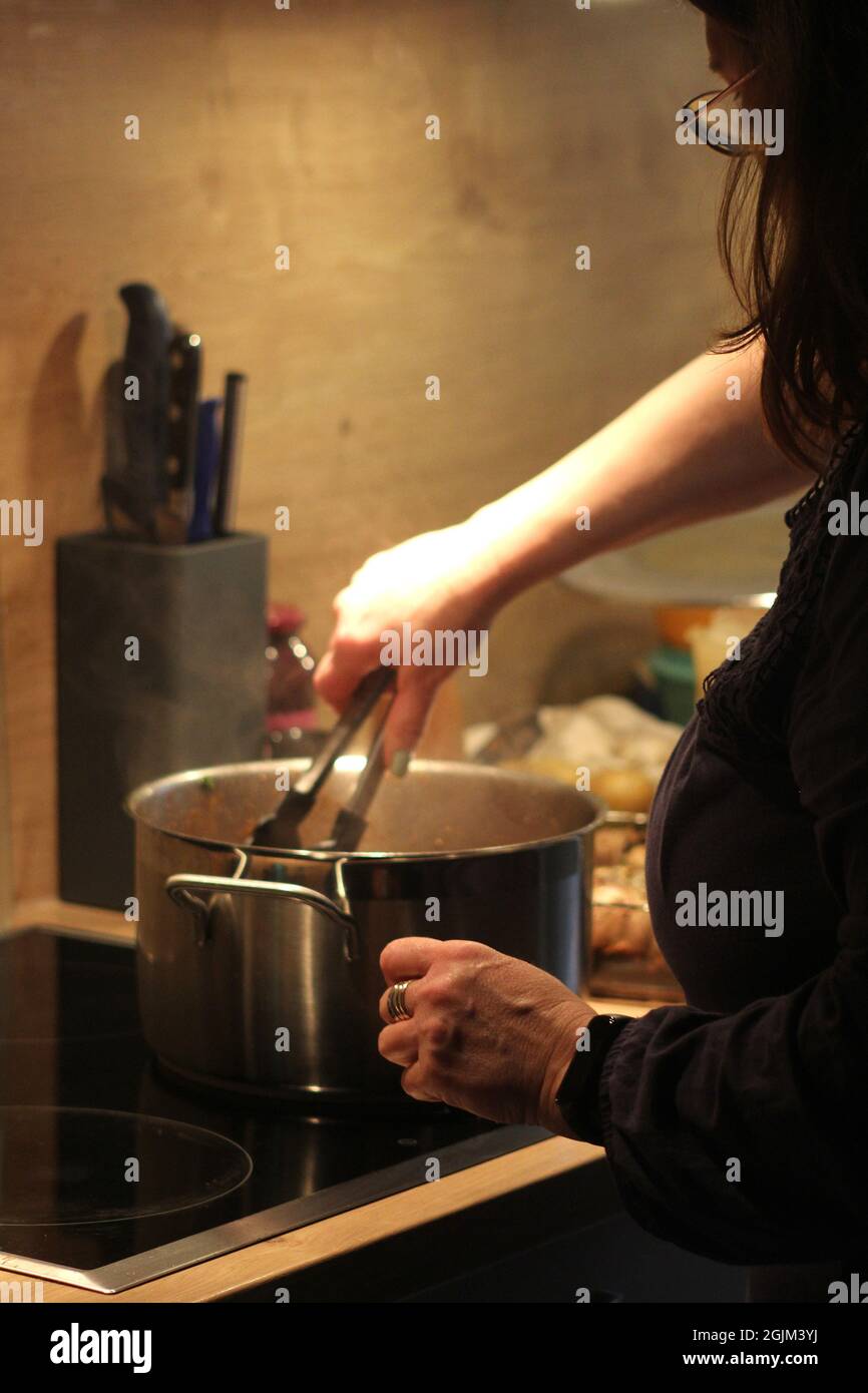 Culinary cooking process hi-res stock photography and images - Alamy