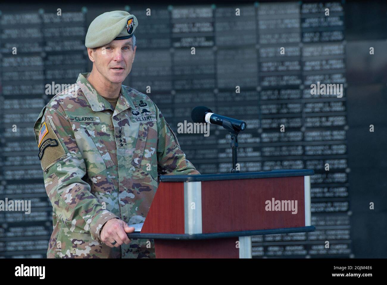 Gen. Richard D. Clarke, commander, U.S. Special Operation Command ...