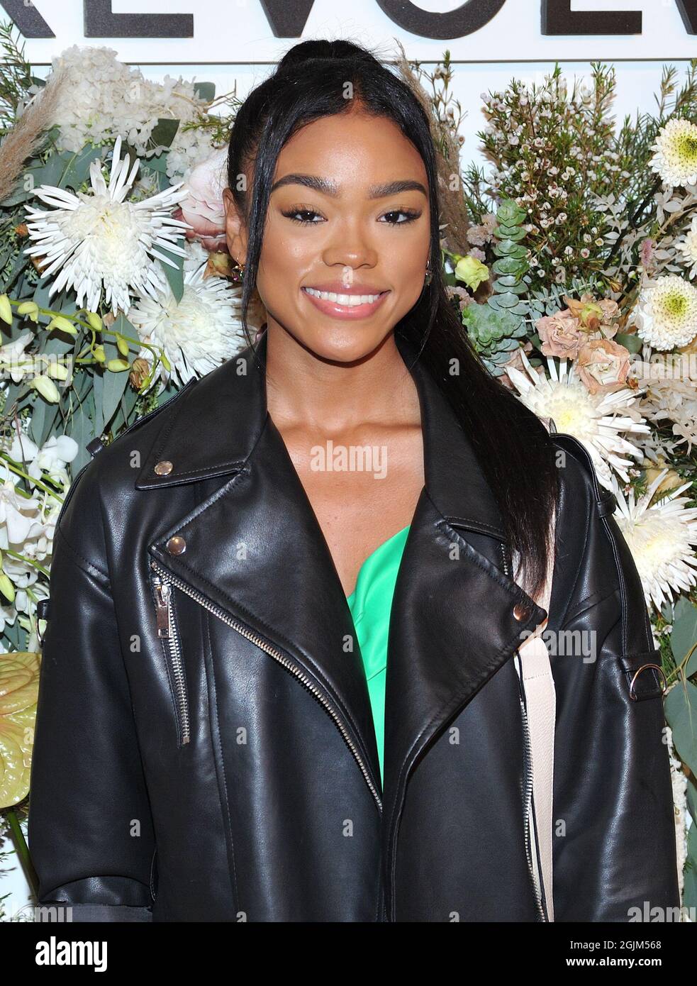 New York, USA. 09th Sep, 2021. Jada Dudley attends the Revolve Gallery ...