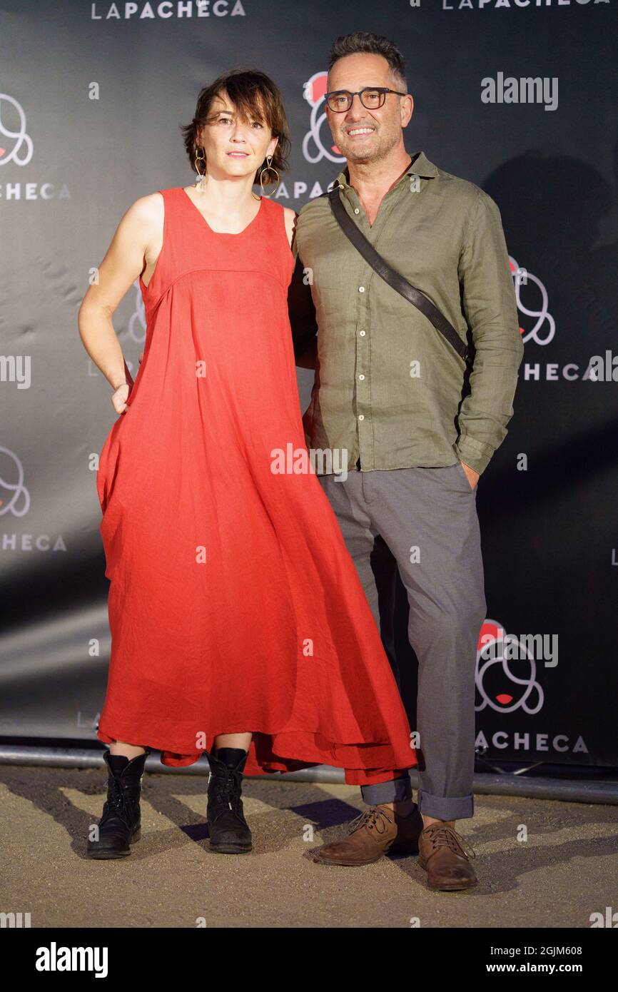 Madrid, Spain. 10th Sep, 2021. Jorge Drexler and Leonor Watling during ...