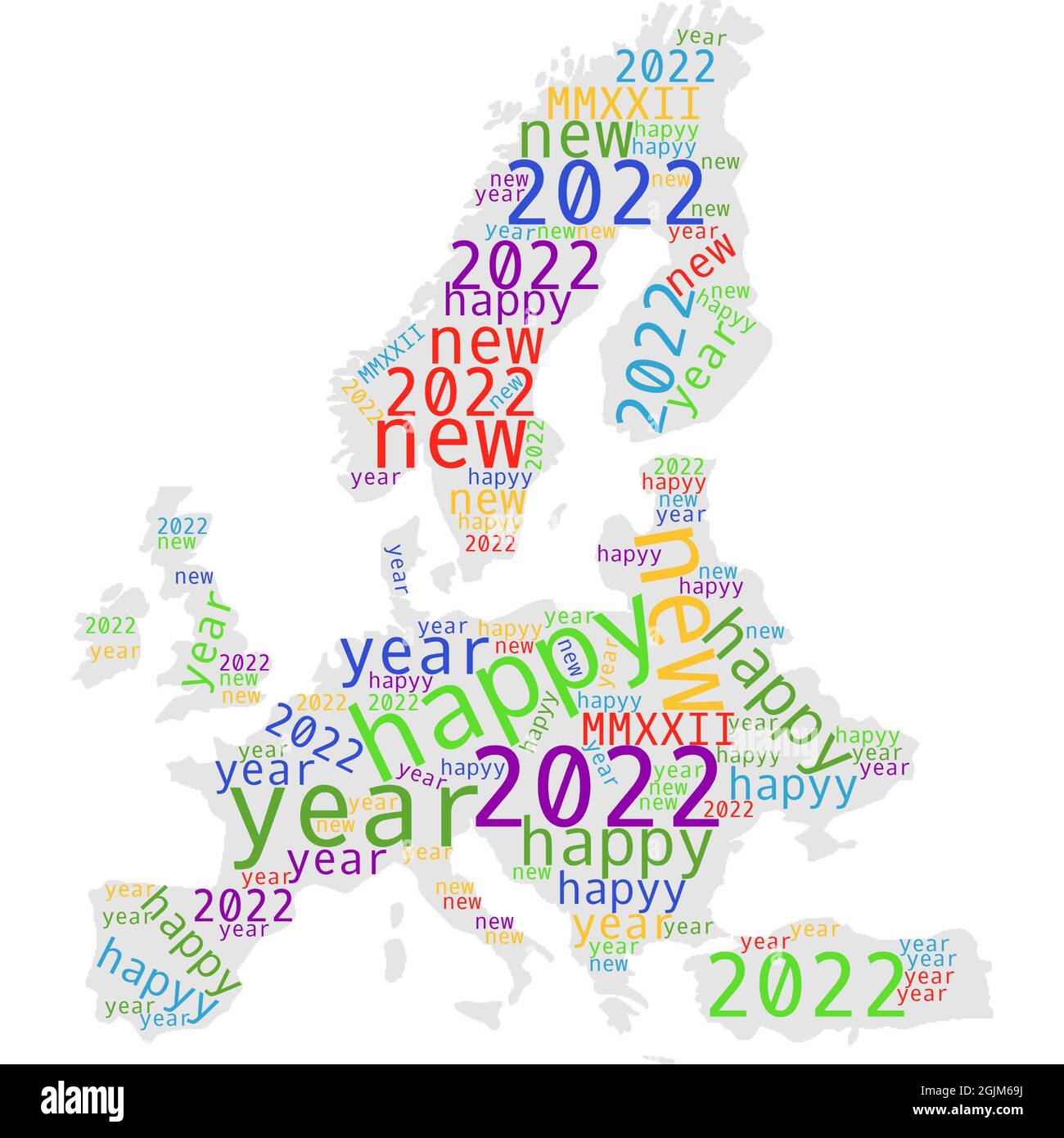 Europe Map 2022 English