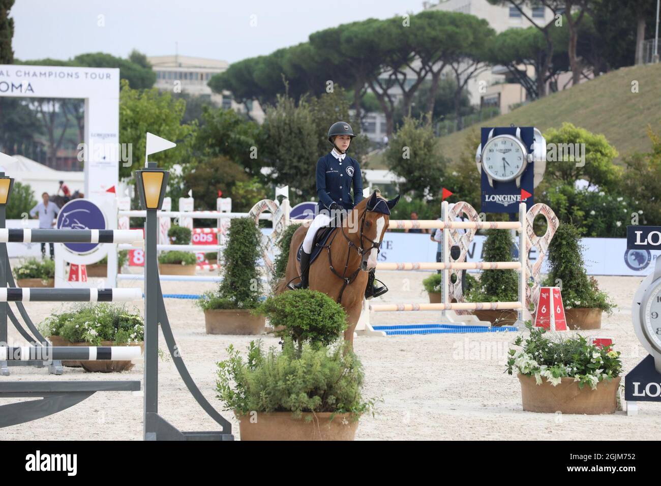 Rome, Italy. 10th Sep, 2021. Eve Jobs, daughter of the Apple founder ...