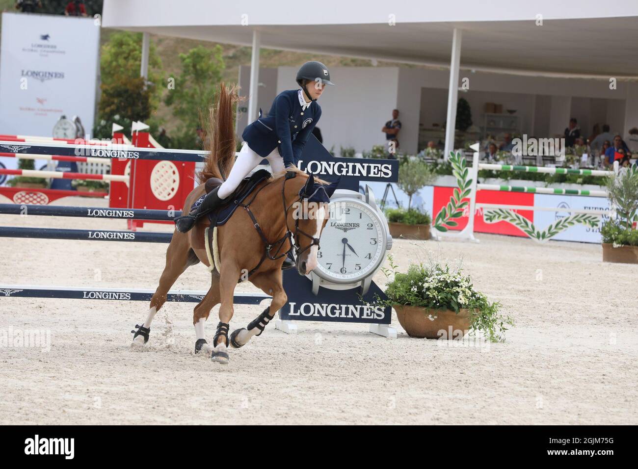 Rome, Italy. 10th Sep, 2021. Eve Jobs, daughter of the Apple founder ...