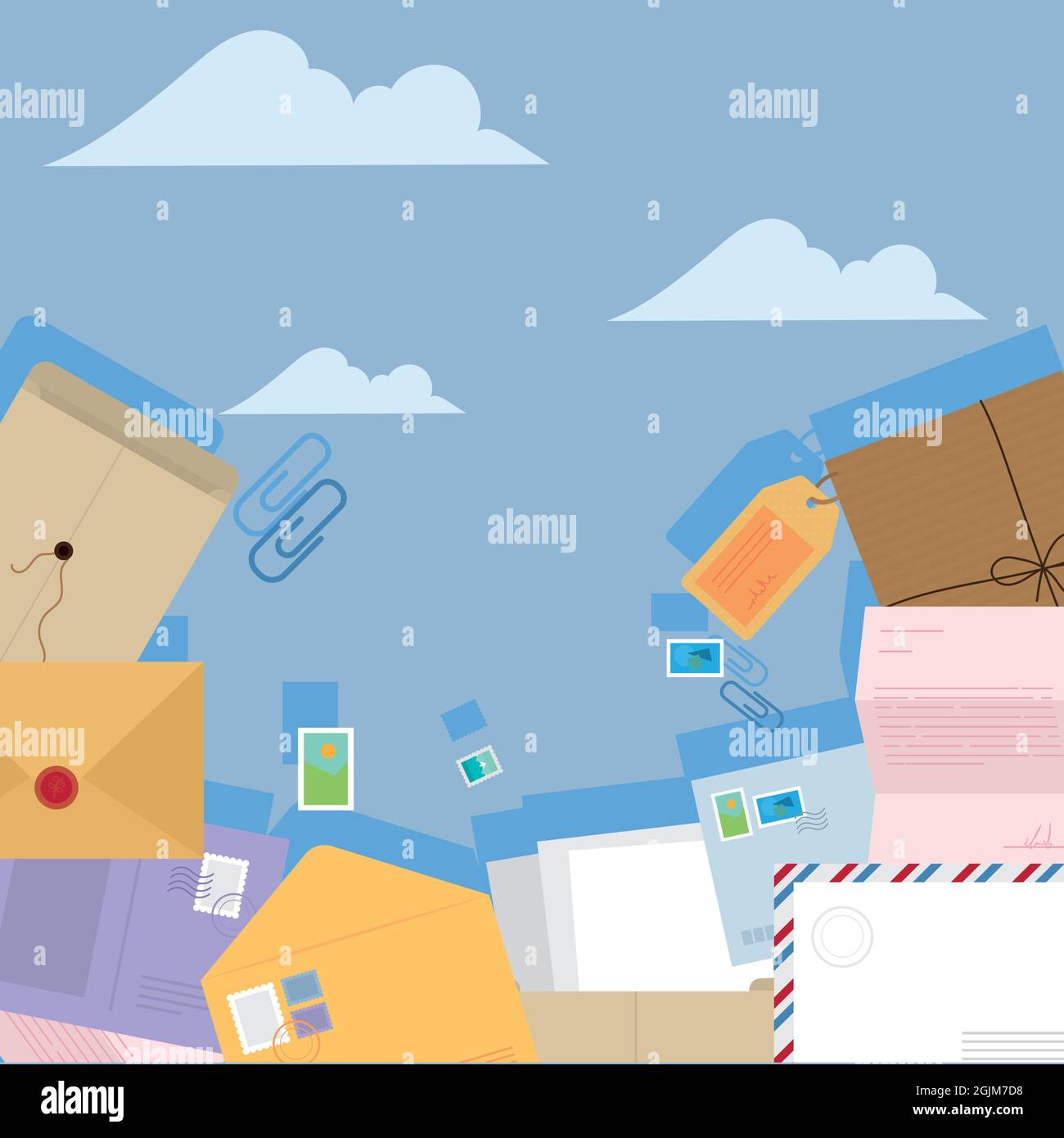 Manila post office Stock Vector Images - Alamy