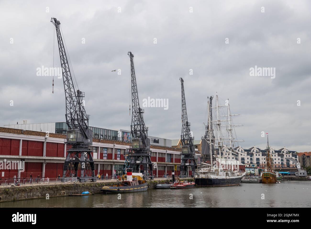 Outside view of the M Shed museum in Bristol harbour Stock Photo - Alamy