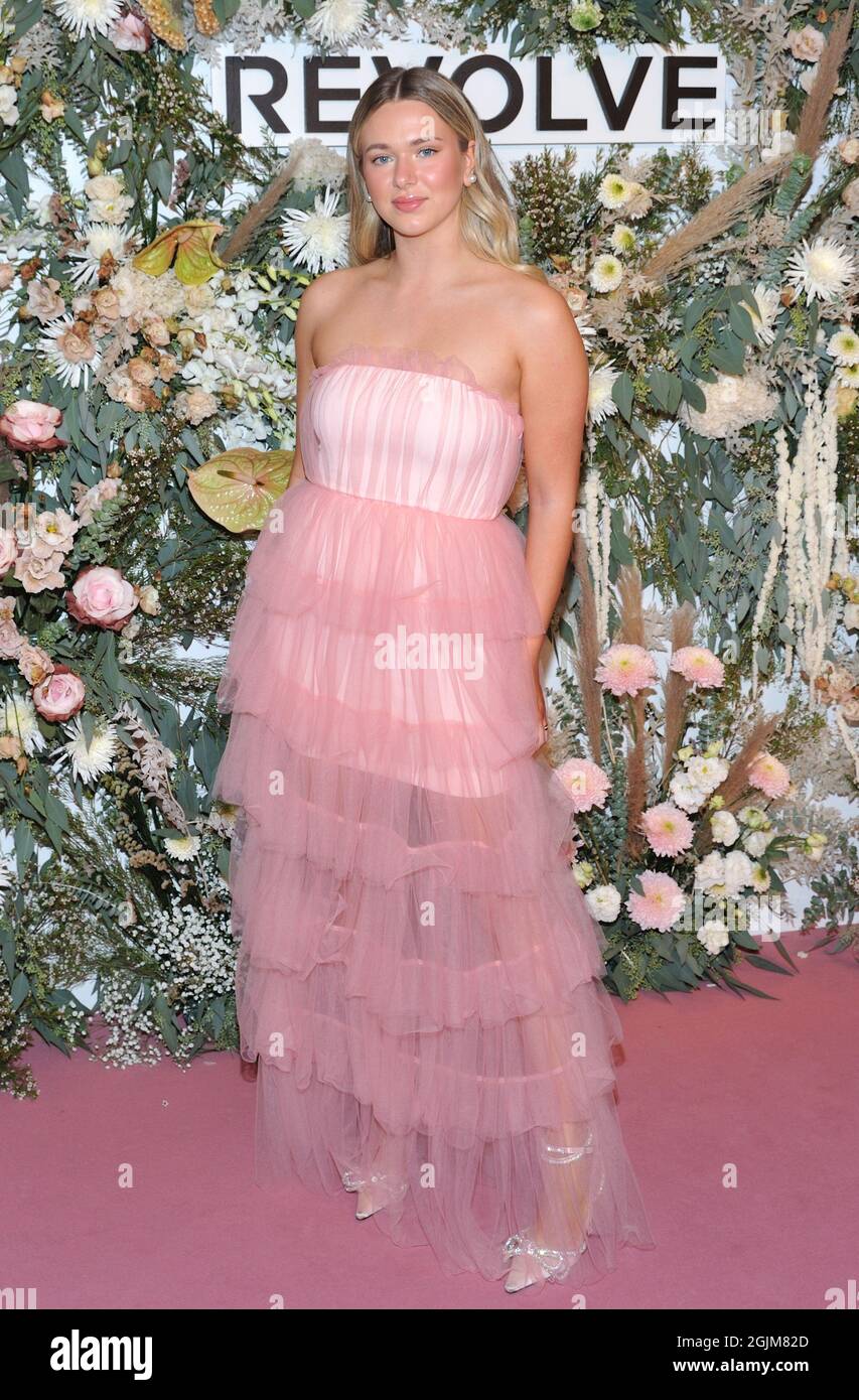 Sophie Suchan attends the Revolve Gallery fashion experience opening at ...