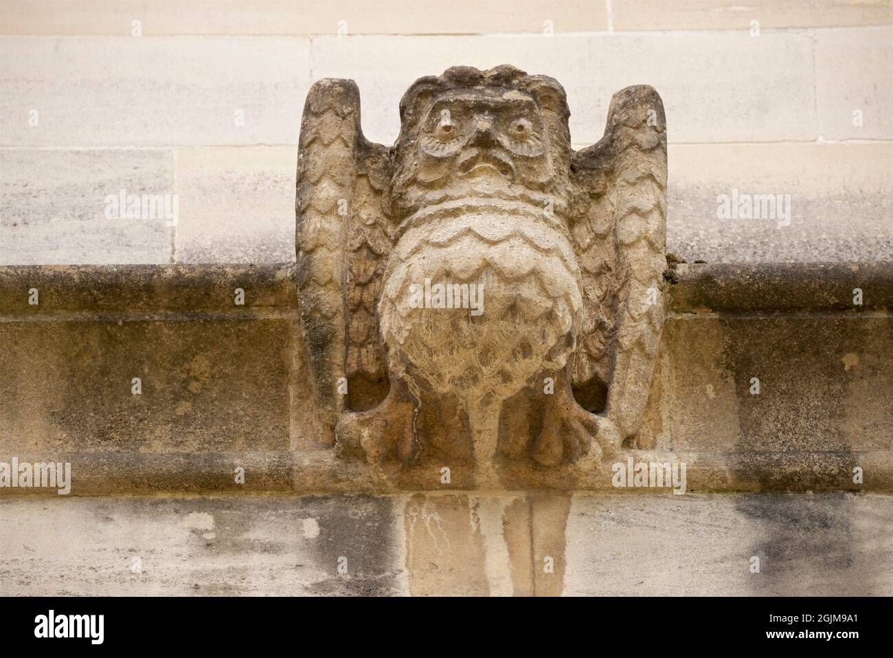 Gargoyle magdalen college oxford hi-res stock photography and images ...