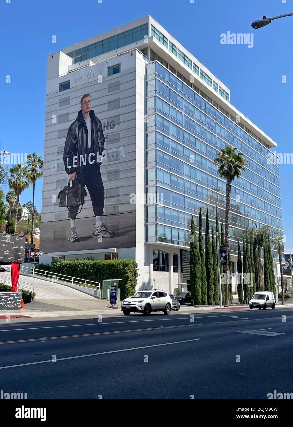 The Andaz Hotel on the Sunset Strip in Los Angeles, CA Stock Photo - Alamy