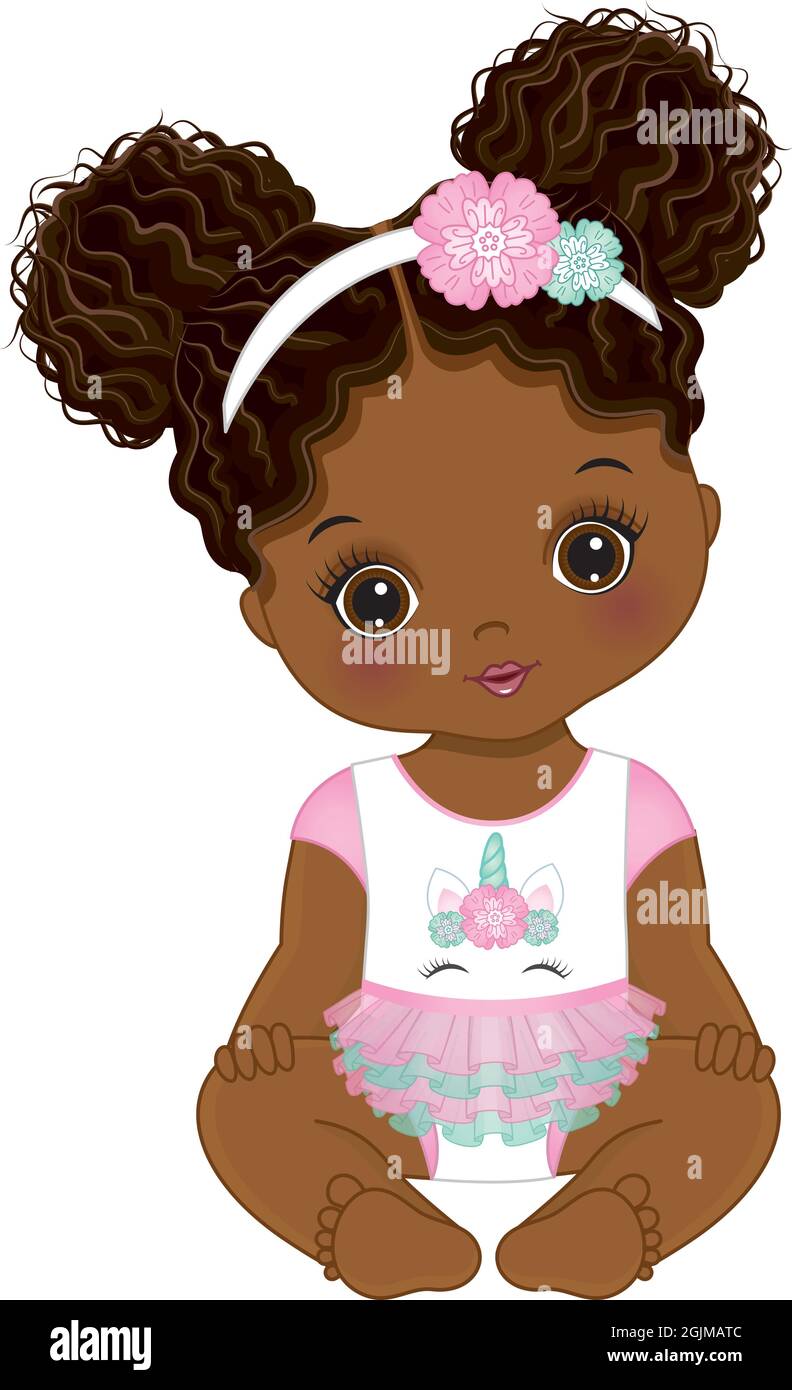 African American Baby Clipart