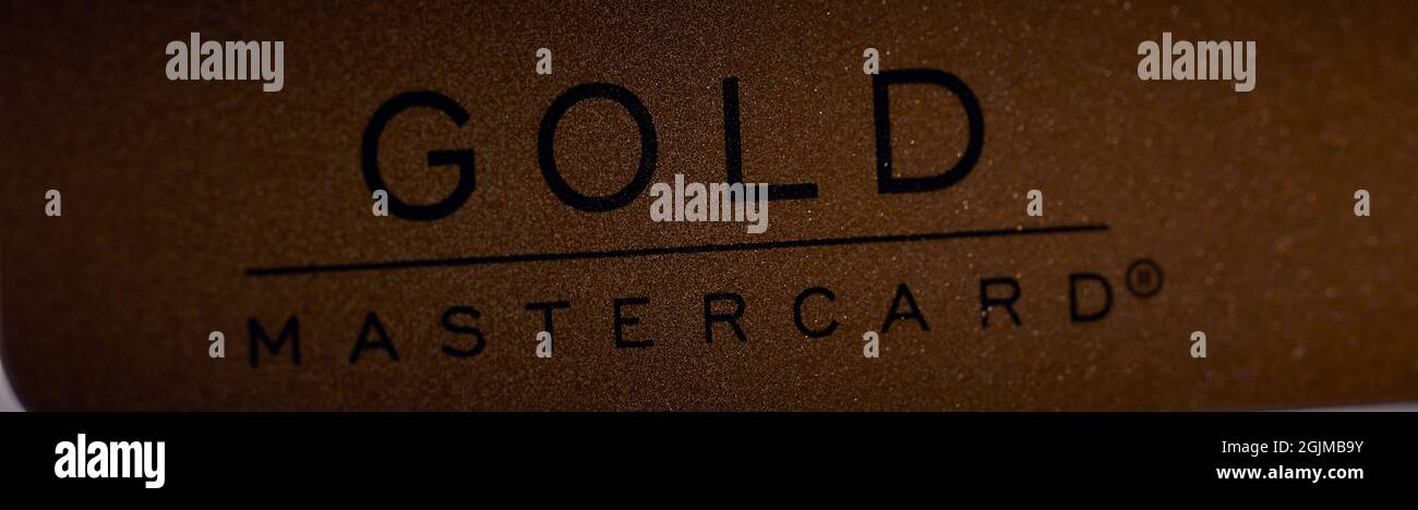 Gold mastercard hi-res stock photography and images - Alamy