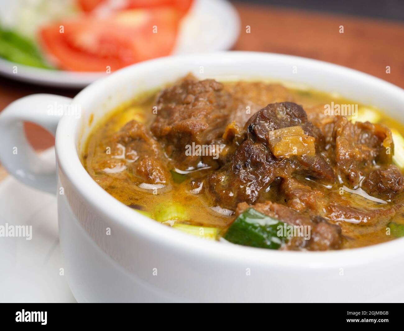 Tongseng, one of traditional food from Indonesia that made from goat or ...