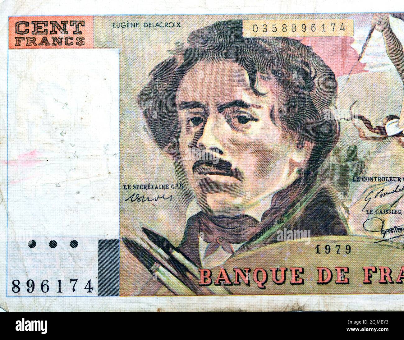 100 franc note hi-res stock photography and images - Alamy