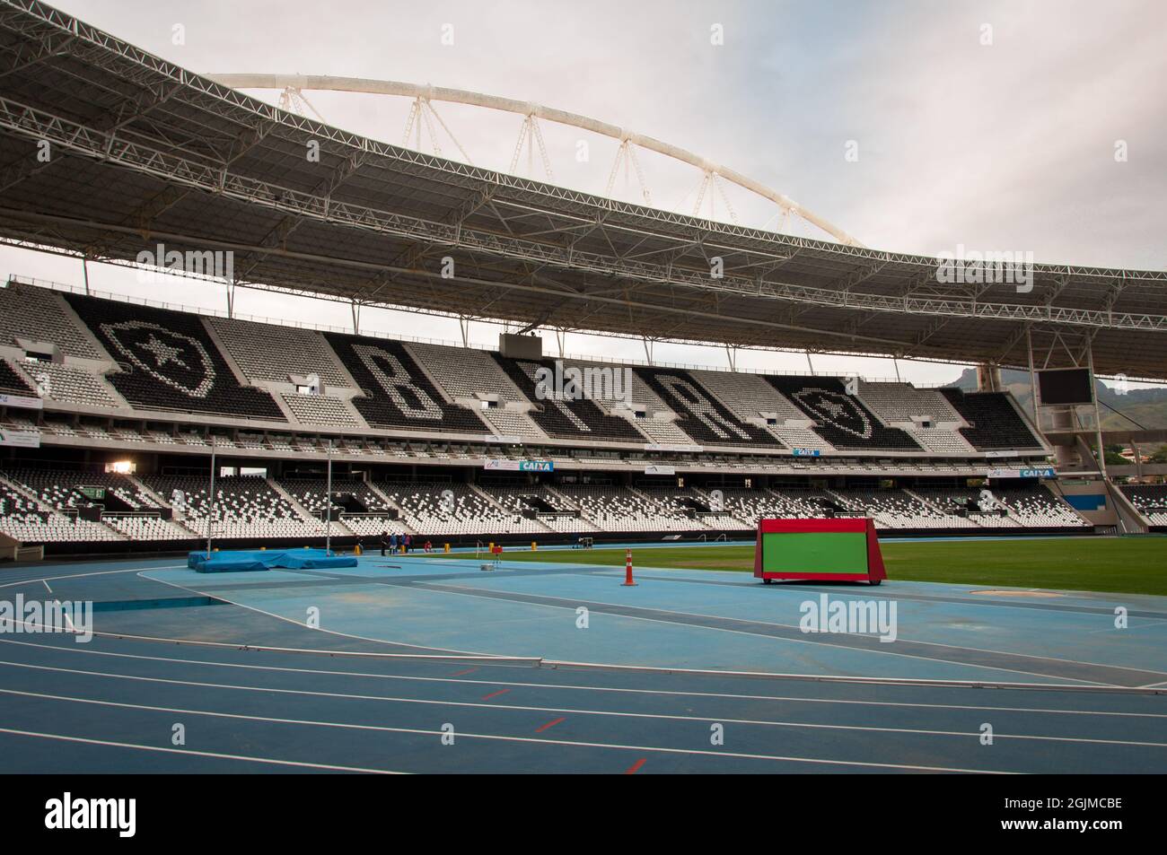 Rio de Janeiro, Brazil - August 23, 2017: Nilton Santos Stadium, also ...