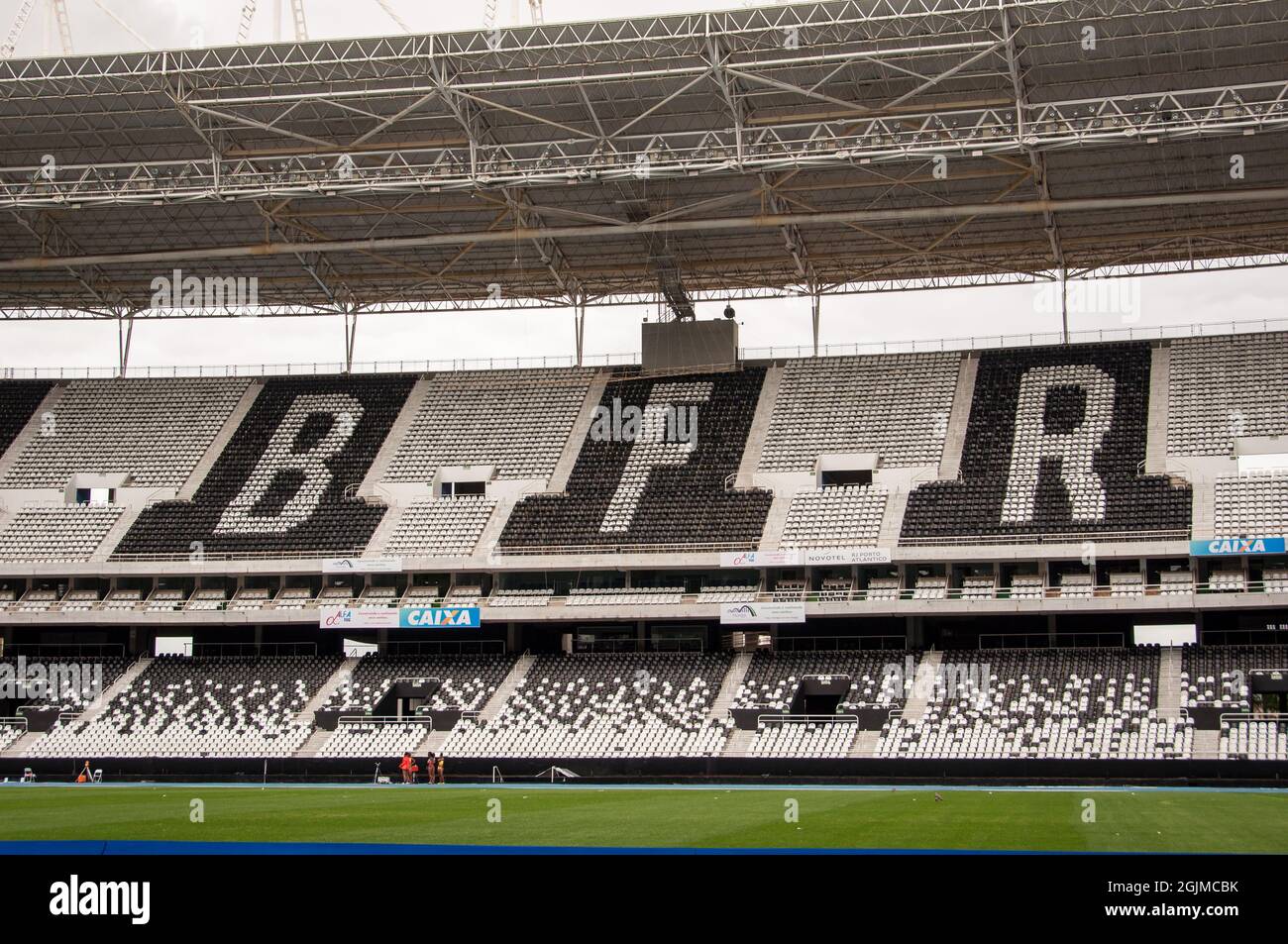 Rio de Janeiro, Brazil - August 23, 2017: Nilton Santos Stadium, also ...