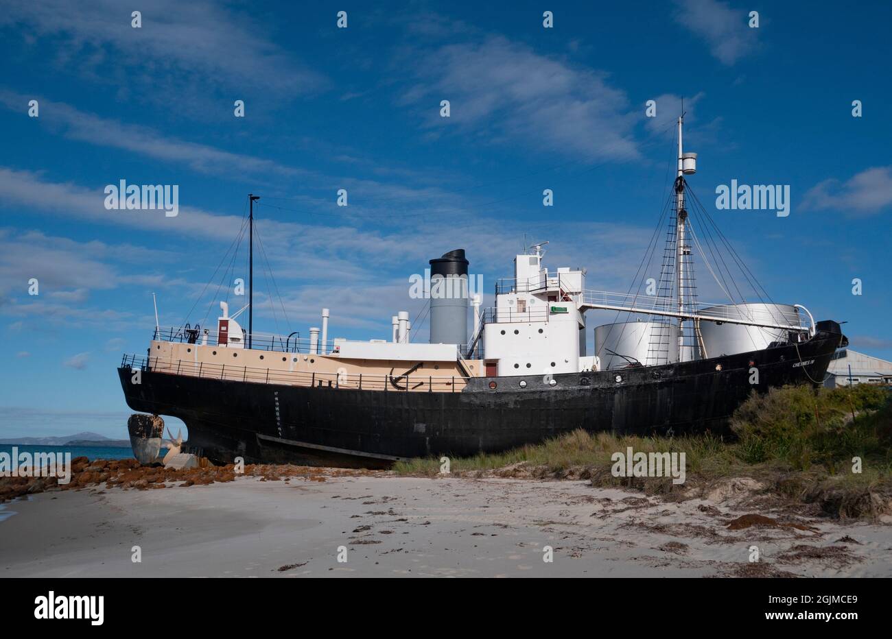 Cheynes IV whaling vessel, (whale chaser) at Albany Western Australia ...