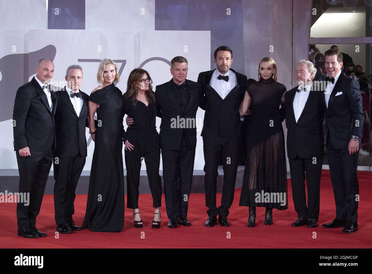 Venice, Italy. 10th Sep, 2021. Ben Affleck, Nicole Holofcener, Ridley ...