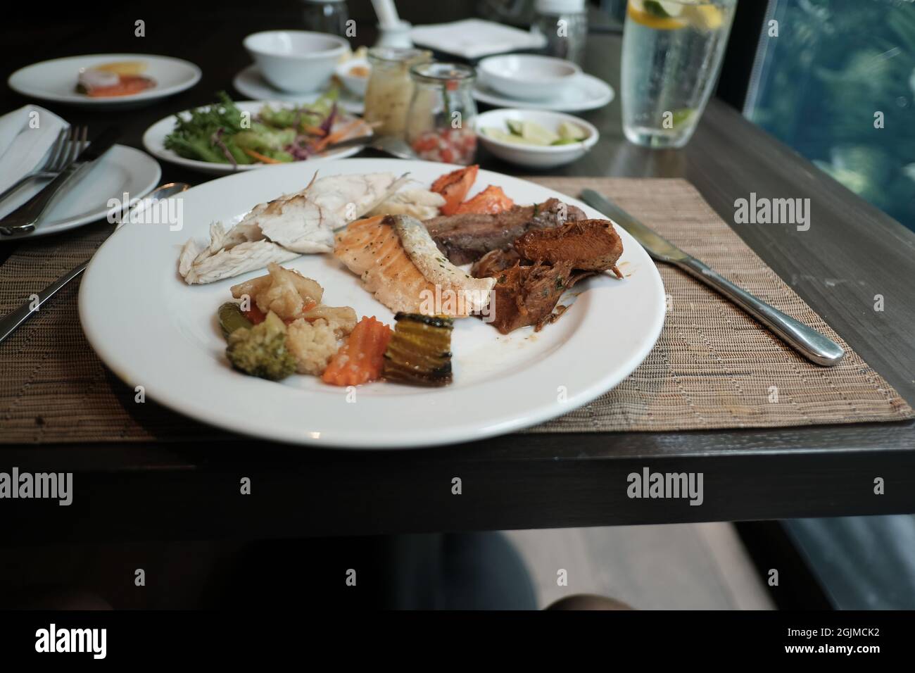 Healthy buffet hotel hi-res stock photography and images - Alamy