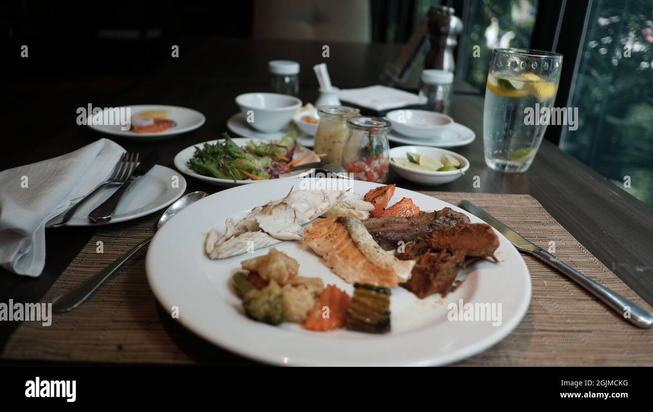 Full Diet Hotel Buffet All You Can Eat Sit down Dining Bangkok Thailand ...