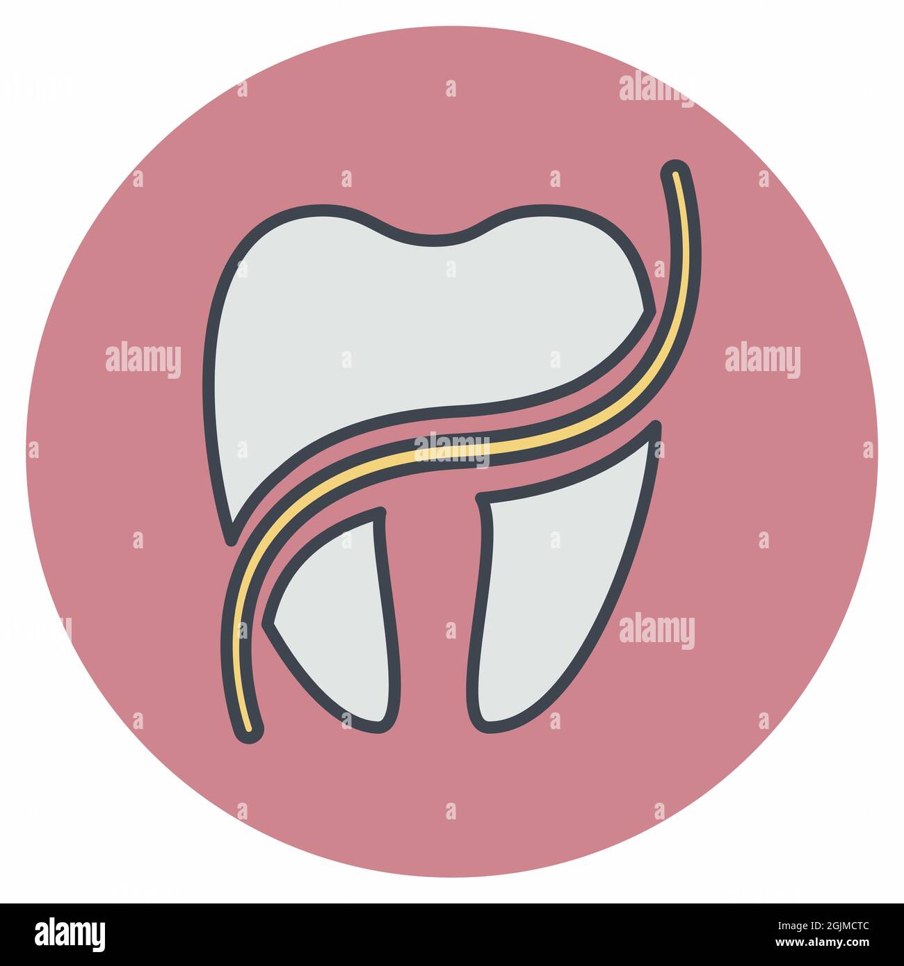 Icon Vector of Tartar - Color Mate Style - Simple illustration ...