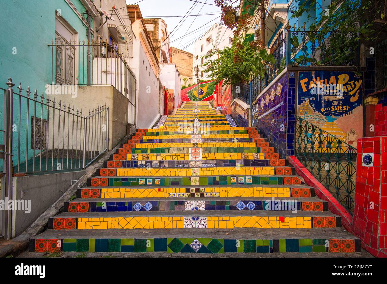 Rio brazil lapa tile artwork hi-res stock photography and images - Alamy