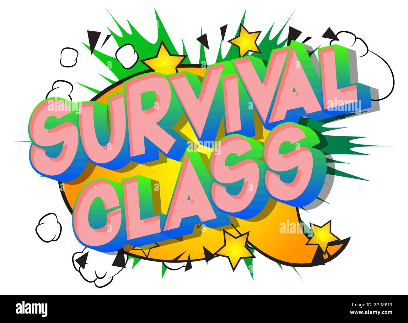Survival kit and book Stock Vector Images - Alamy