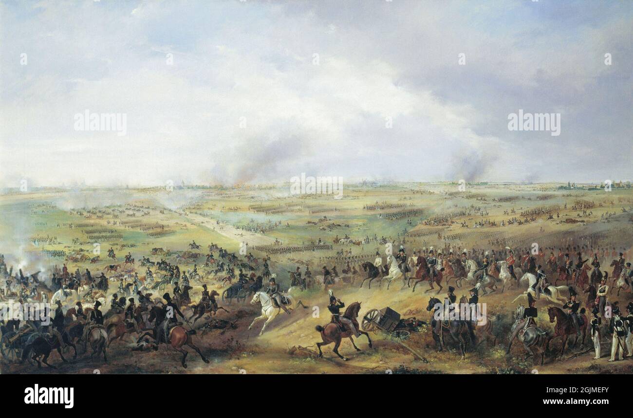 1813 leipzig napoleon hi-res stock photography and images - Alamy