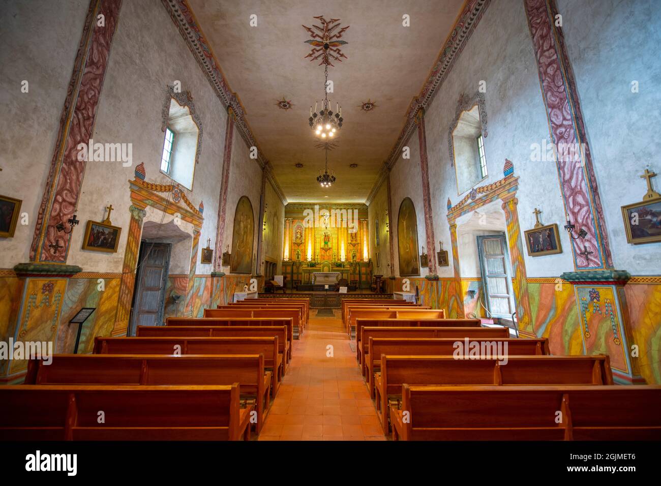 Colonial Church Interior