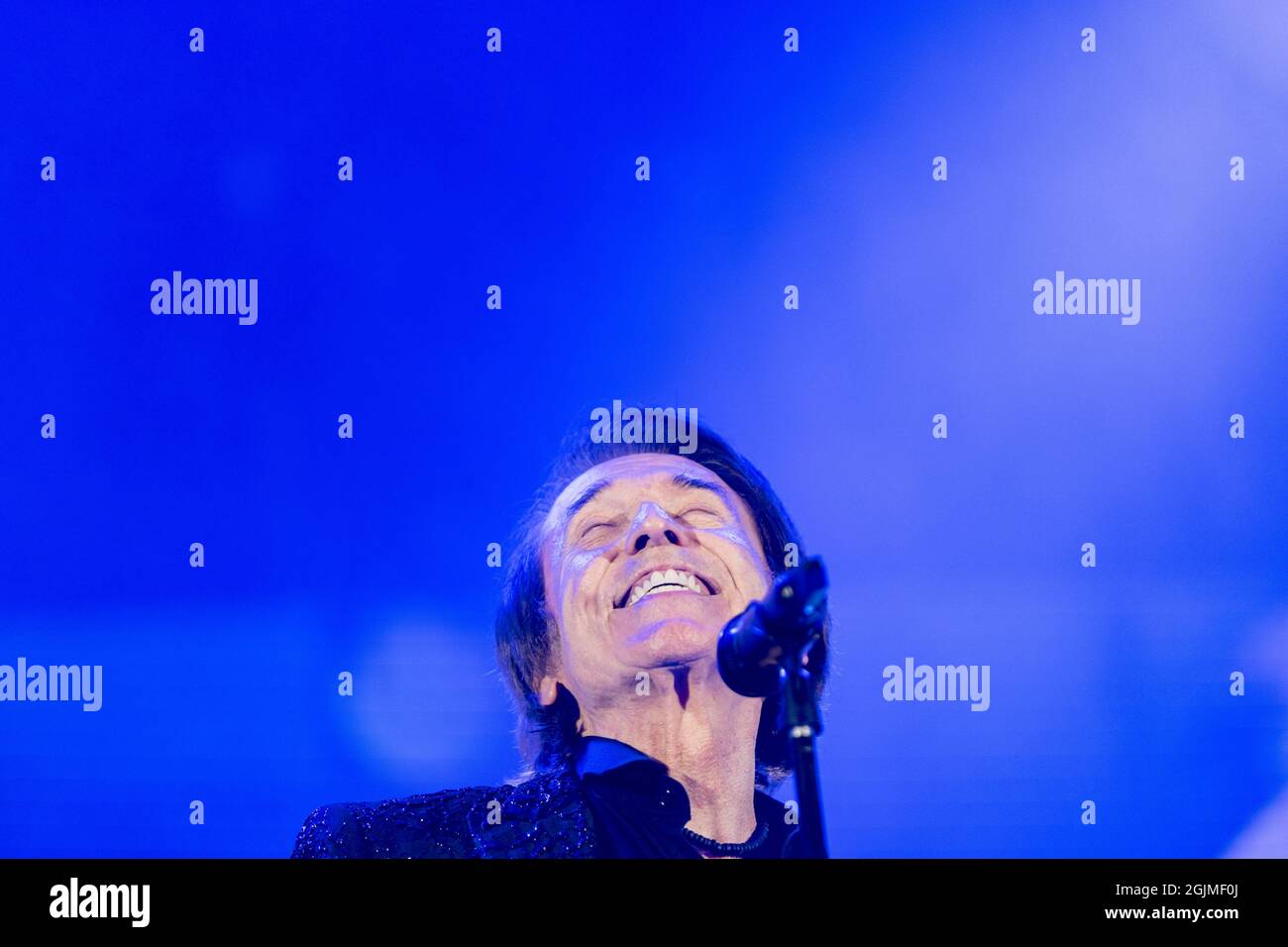 Valencia, Spain. 10th Sep, 2021. The Spanish singer, Raphael performs ...
