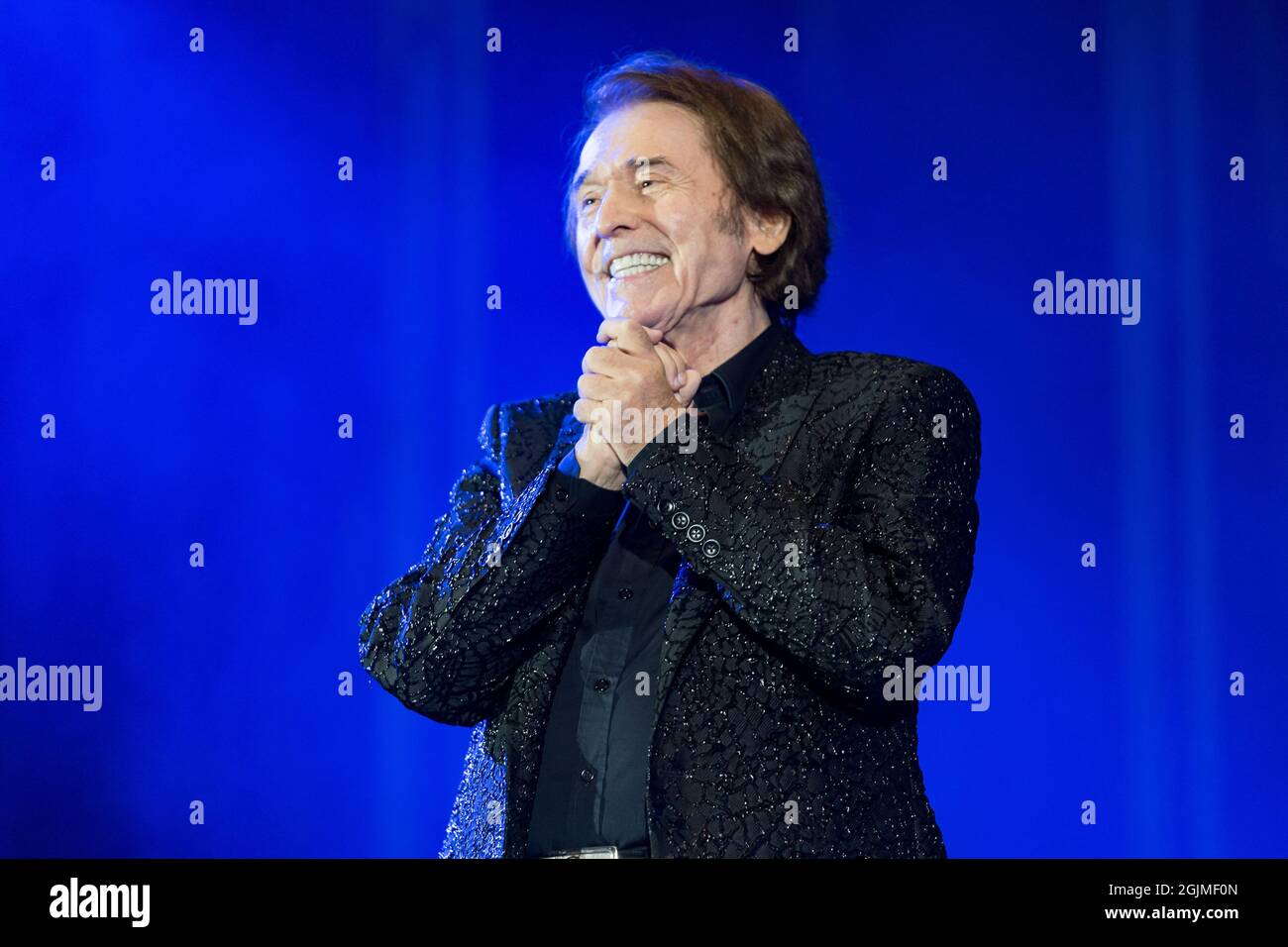 Valencia, Spain. 10th Sep, 2021. The Spanish singer, Raphael performs ...