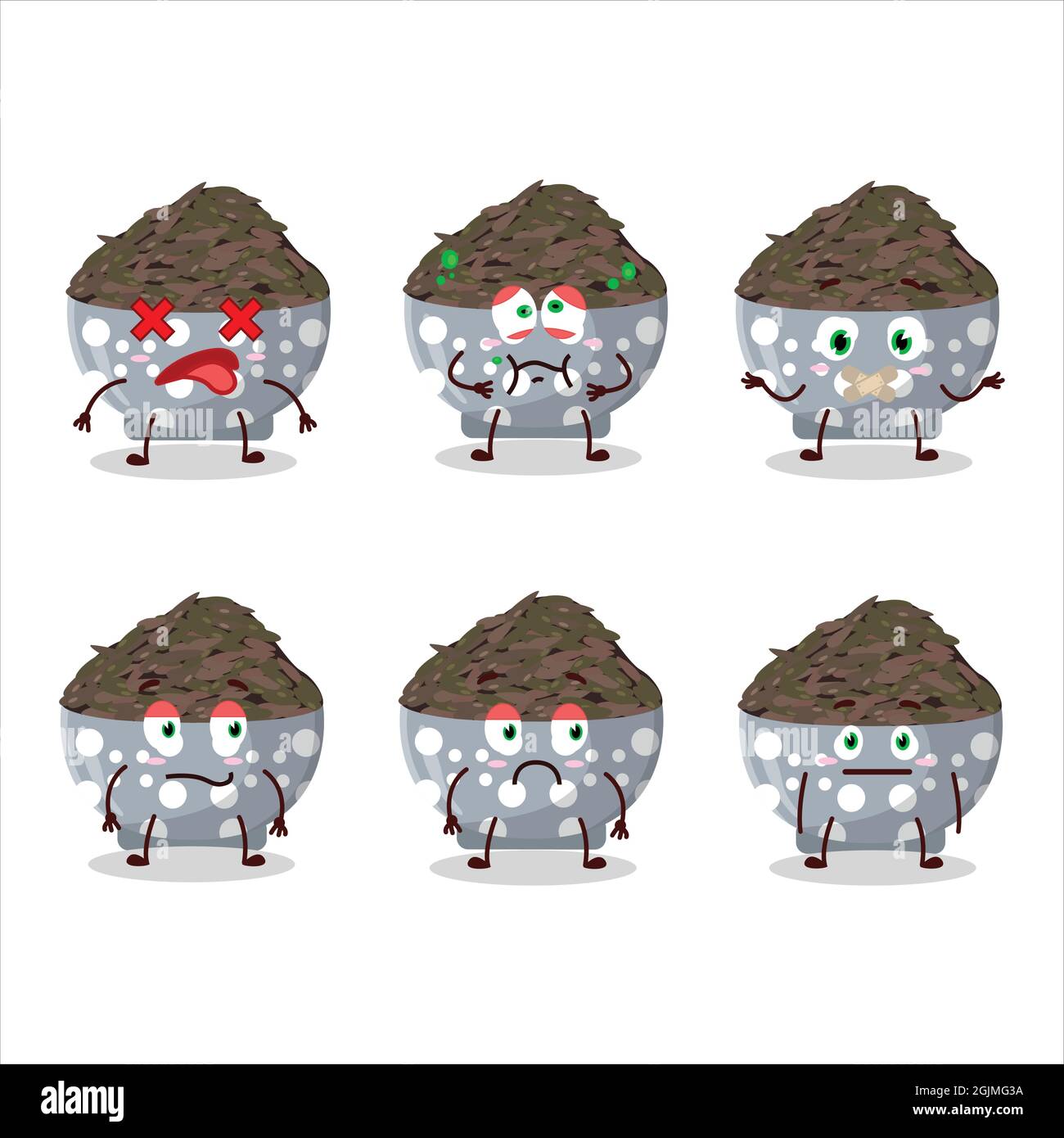 Waiting food different vector hi-res stock photography and images - Alamy