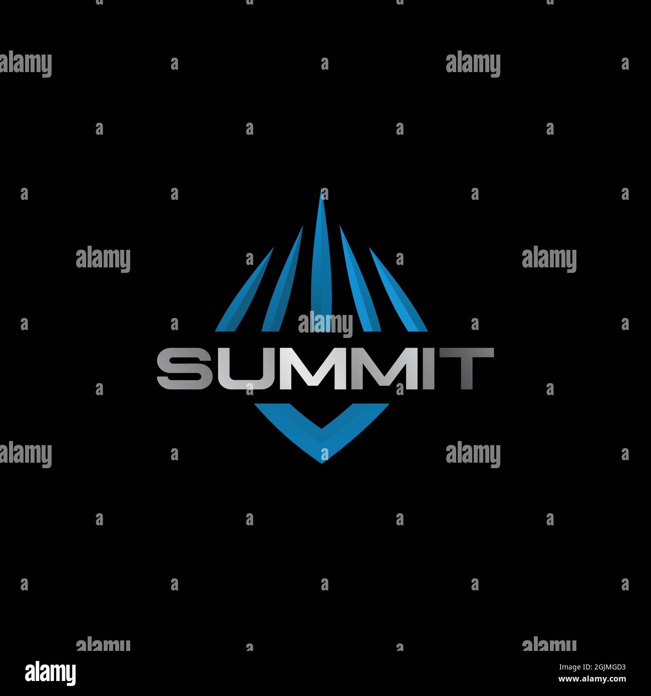 Summit logo icon design vector illustration template Stock Vector Image ...