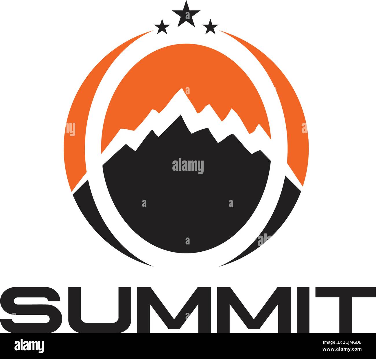 Summit logo icon design vector illustration template Stock Vector Image ...