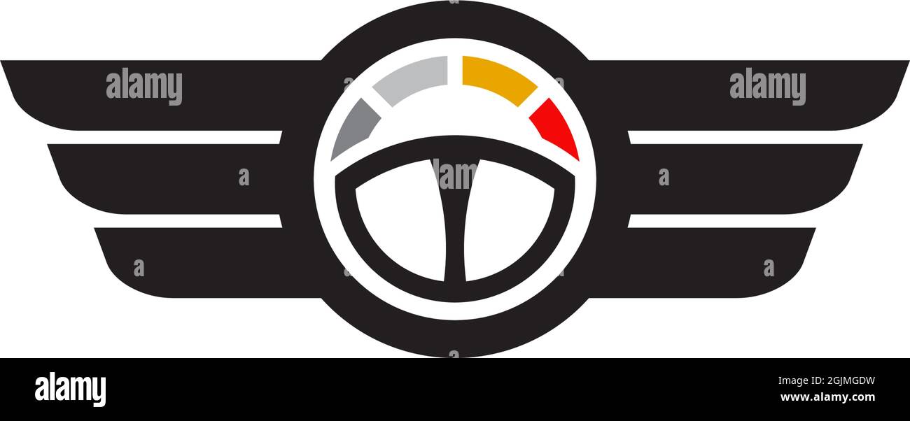 Car steering icon logo design vectortemplate Stock Vector Image & Art ...