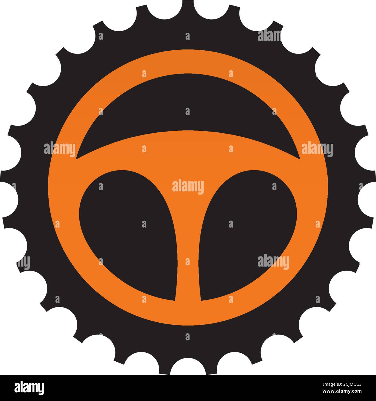 Car steering icon logo design vectortemplate Stock Vector Image & Art ...