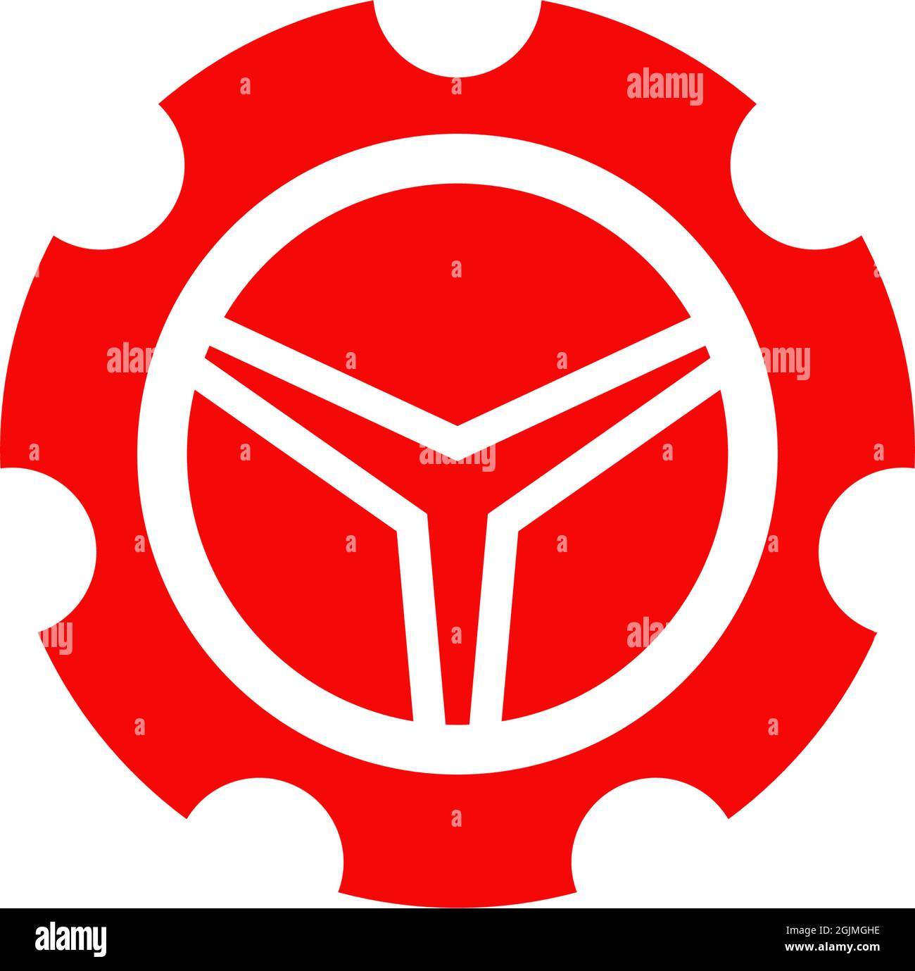 Car steering icon logo design vectortemplate Stock Vector Image & Art ...