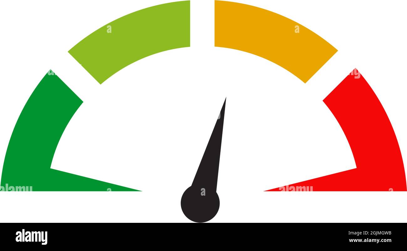 Speedometer icon logo design vector illustration template Stock Vector ...