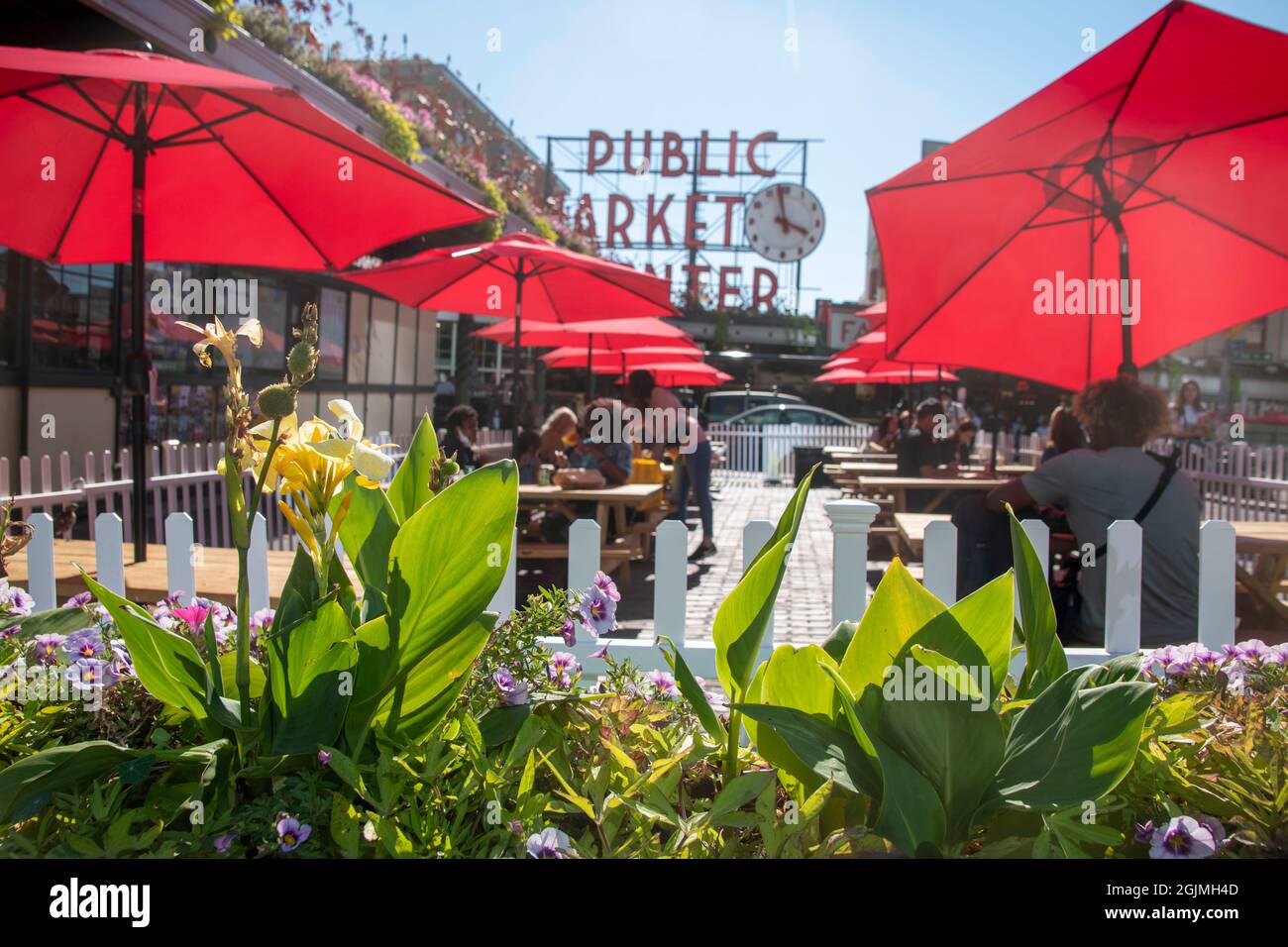 Pikes Place Market is a famous farmers market in downtown Seattle ...