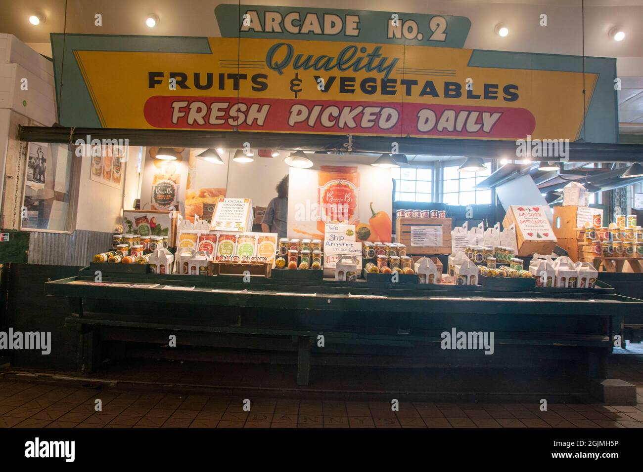 Pikes Place Market is a famous farmers market in downtown Seattle ...