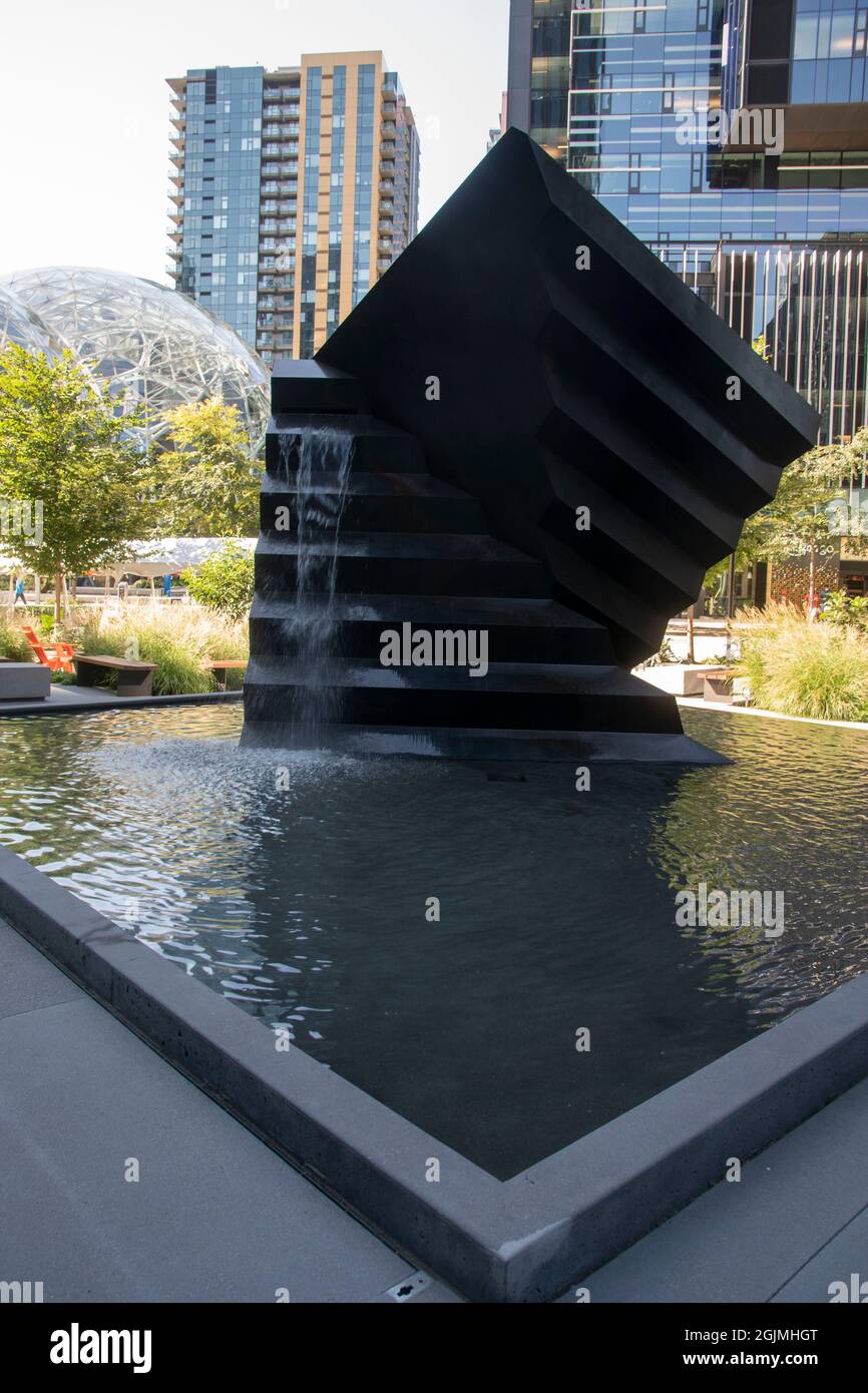 Downtown Seattle is a beautiful place for some urban hiking Stock Photo ...