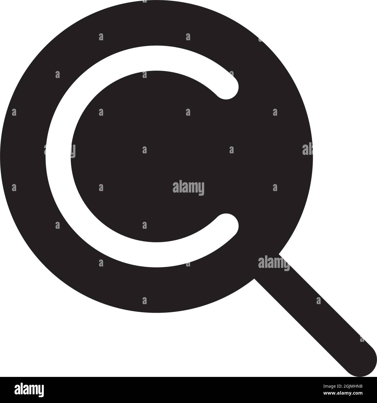 Search icon logo design vector illustration template Stock Vector Image ...