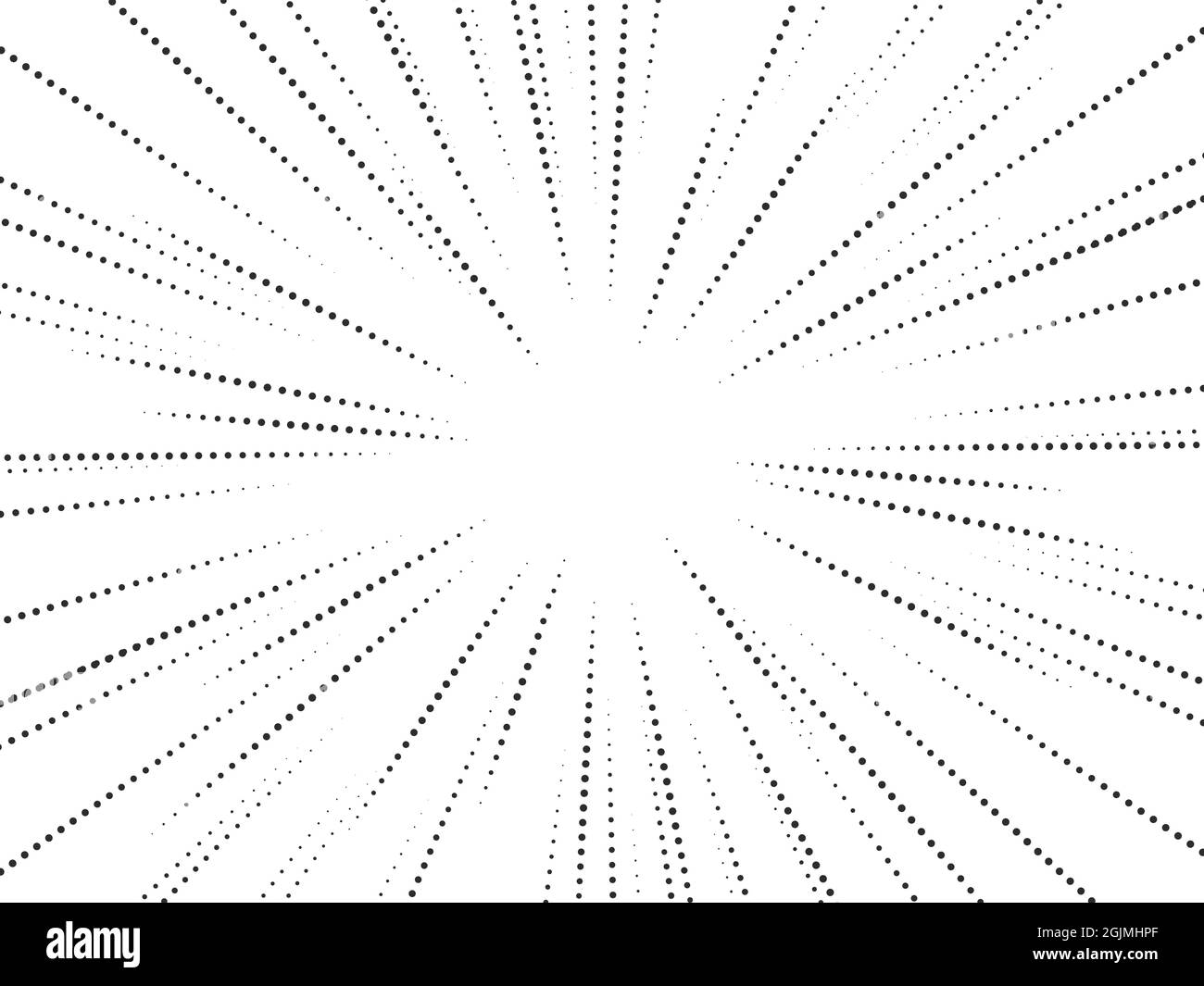Radial explosion background. Vector illustration Stock Vector Image ...