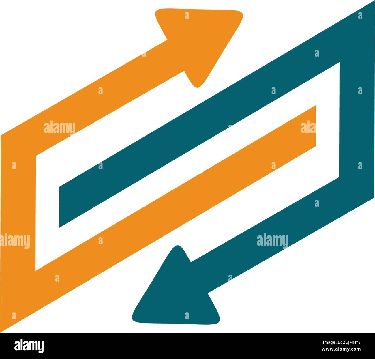 S letter arrow logo design vector illustration template Stock Vector ...