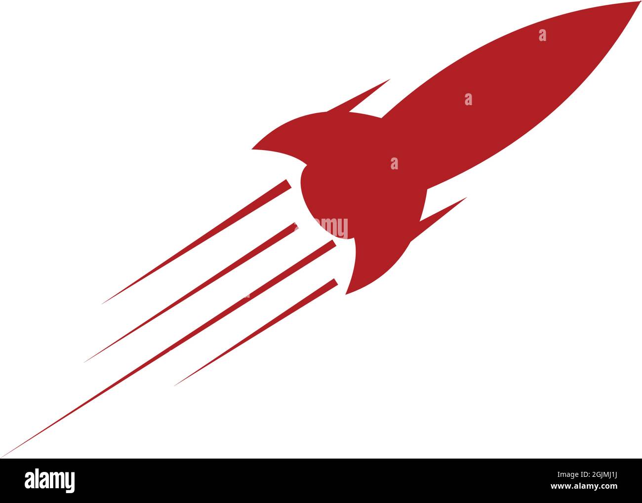 Rocket icon logo design illustration vector template Stock Vector Image ...