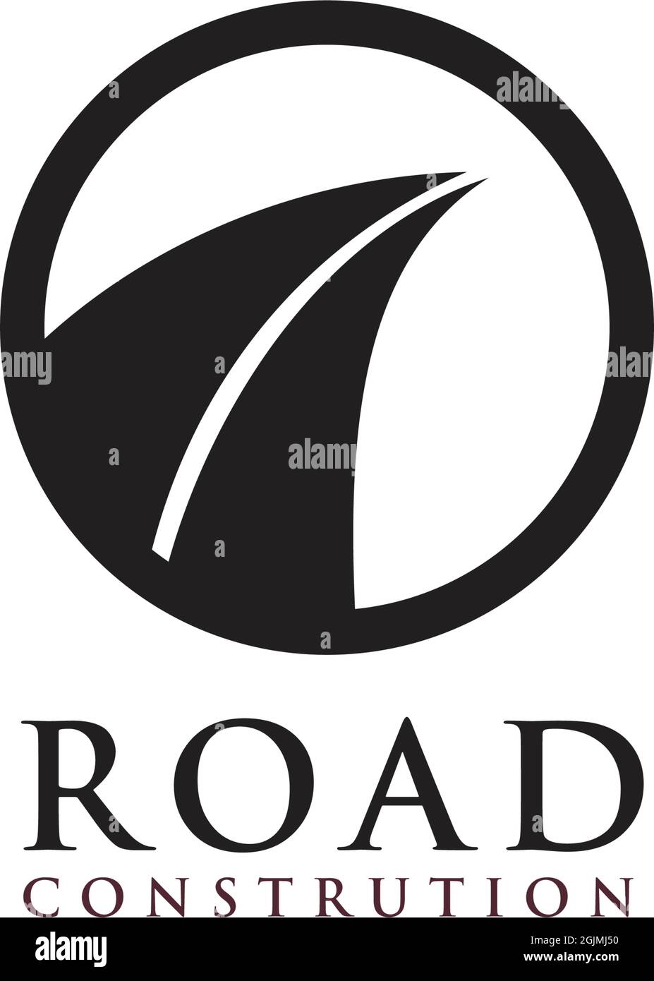 Road Construction Company Logo Samples
