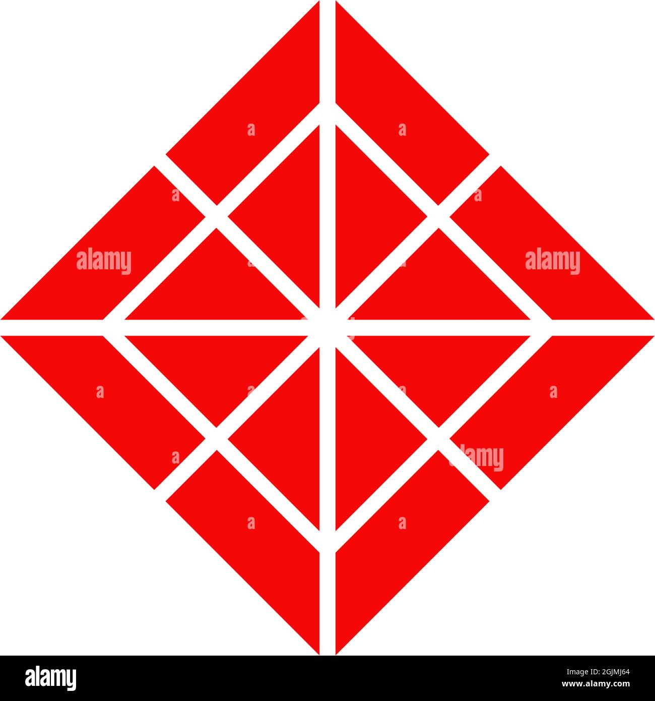 Rhombus shape icon logo design for business company vector template ...