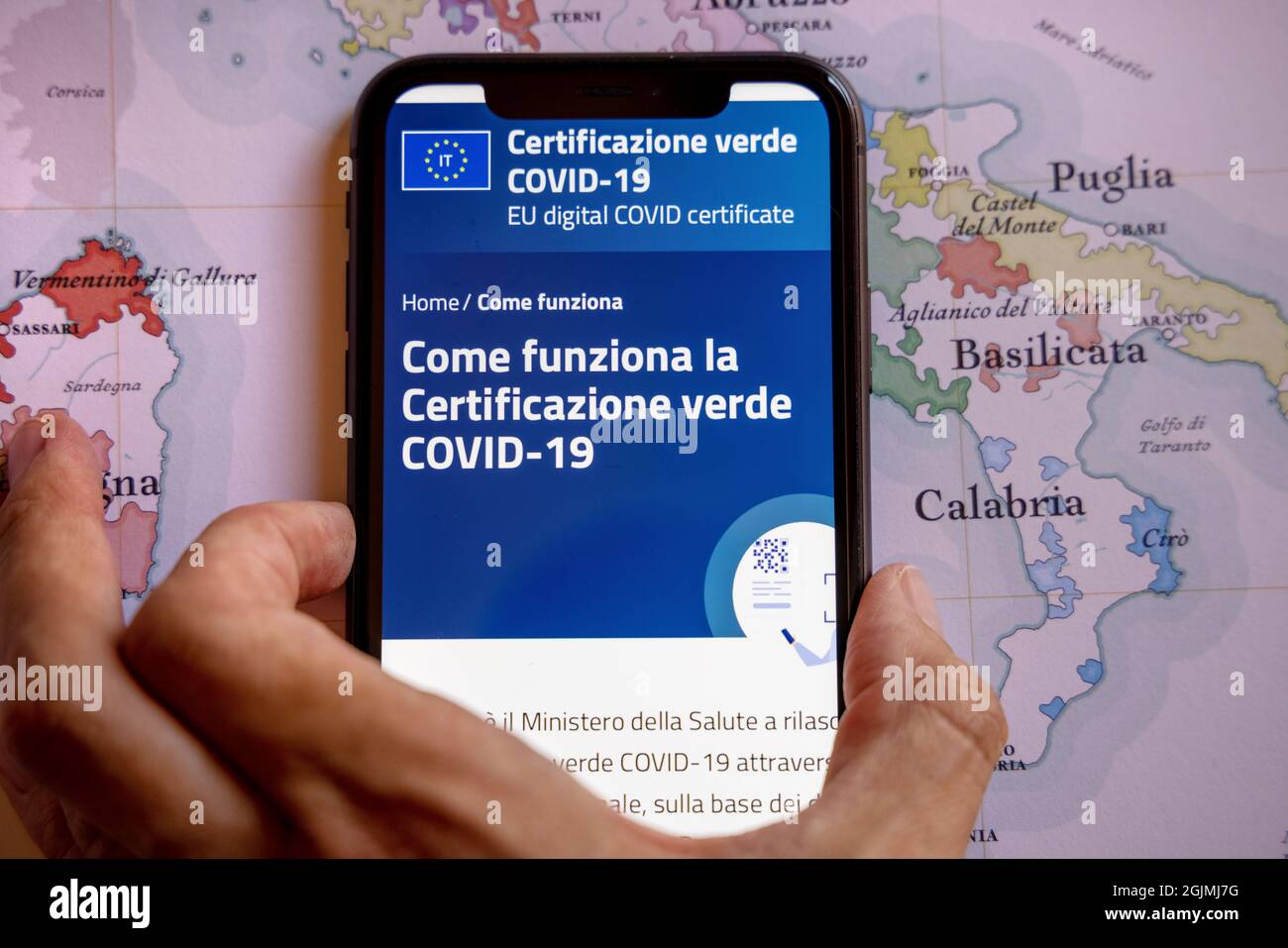 EU Digital certificate Covid-19. Green or Covid Pass. Covid or Coronavirus vaccine certificate ...