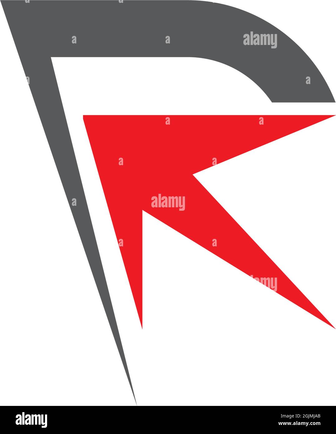 R letter initial icon logo design vector template Stock Vector Image ...