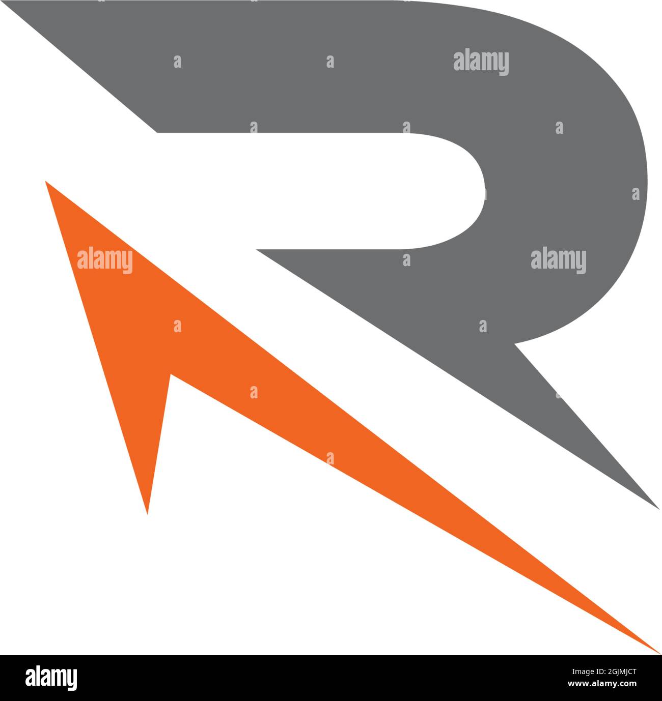 R letter initial icon logo design vector template Stock Vector Image ...